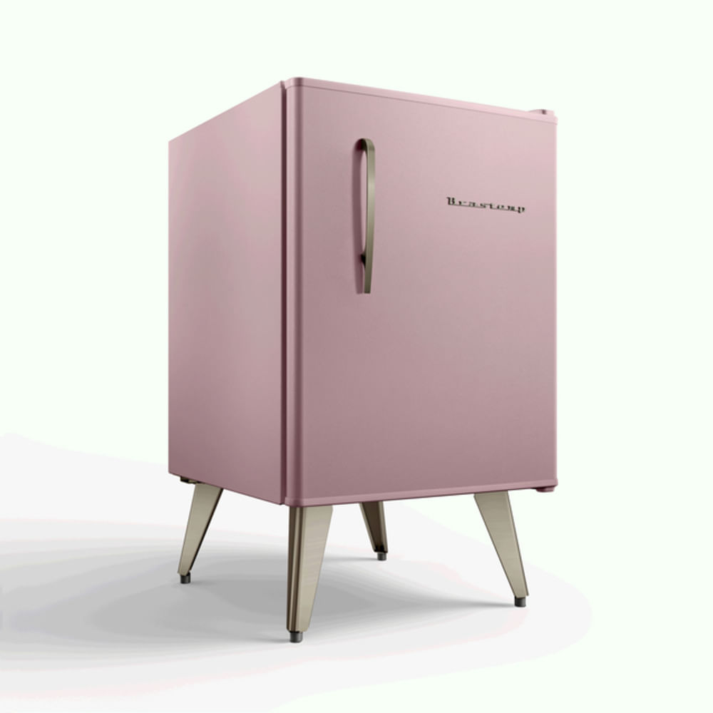 Frigobar Brastemp Retrô 76 Litros Rose Quartz - BRA08HO - Brastemp