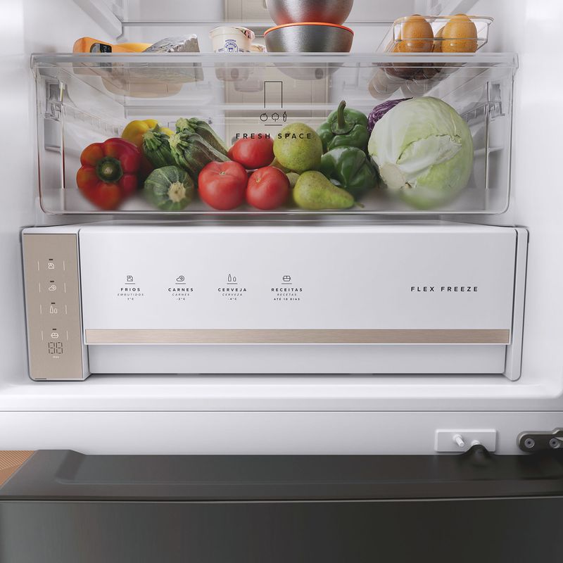 Geladeira Inteligente com Flex Freeze B= Smart Brastemp Frost Free ...